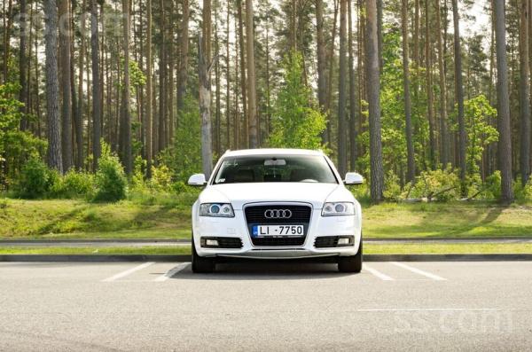 White Audi A6 2010 in Riga, with an engine capacity of 2.80 L and mileage of 281 thousand km for 3490 €, photo 3 on AUTOMOTO.COM.LV