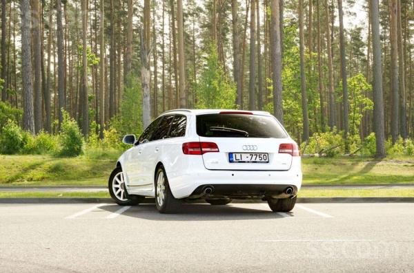 White Audi A6 2010 in Riga, with an engine capacity of 2.80 L and mileage of 281 thousand km for 3490 €, photo 7 on AUTOMOTO.COM.LV