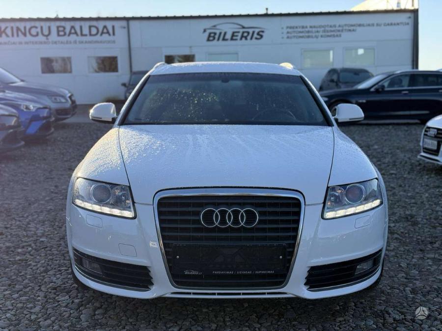White Audi A6 2010 in Utena, with an engine capacity of 1.97 L and mileage of 289 thousand km for 4990 €, photo 2 on AUTOMOTO.COM.LV