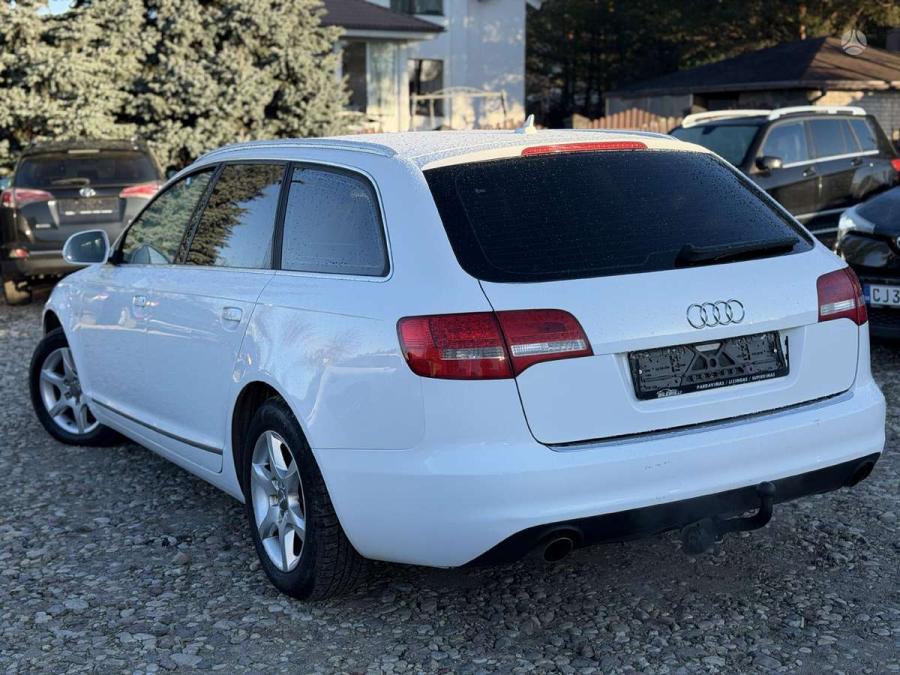 White Audi A6 2010 in Utena, with an engine capacity of 1.97 L and mileage of 289 thousand km for 4990 €, photo 4 on AUTOMOTO.COM.LV