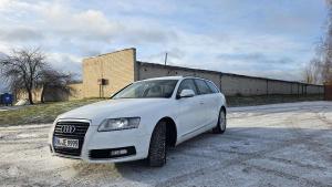 White Audi A6 2010 in Vilkaviskis, with an engine capacity of 1.97 L and mileage of 312 thousand km for 4450 €, photo 2 on AUTOMOTO.COM.LV