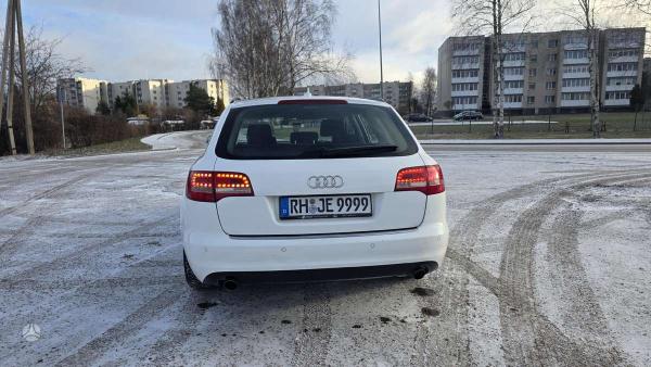 White Audi A6 2010 in Vilkaviskis, with an engine capacity of 1.97 L and mileage of 312 thousand km for 4450 €, photo 7 on AUTOMOTO.COM.LV