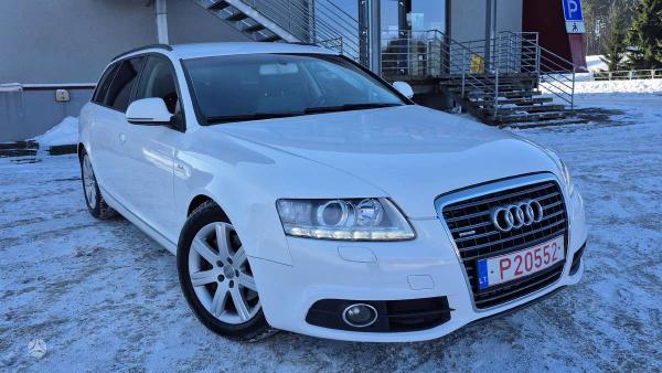 White Audi A6 2010 in Utena, with an engine capacity of 2.70 L and mileage of 313 thousand km for 6150 €, photo 2 on AUTOMOTO.COM.LV