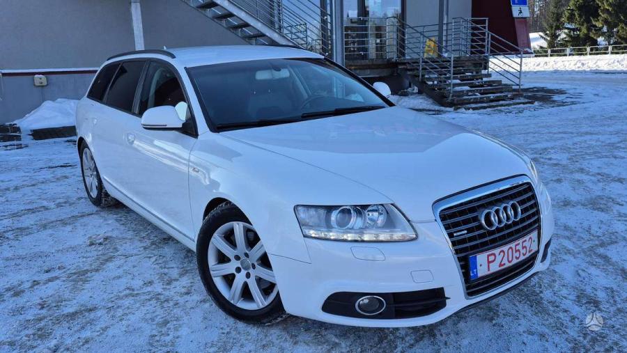 Balts Audi A6 2010 Utena, ar dzinēja tilpumu 2.70 L un nobraukumu 313 tūkst. km par 6150 €, foto 3 vietnē AUTOMOTO.COM.LV