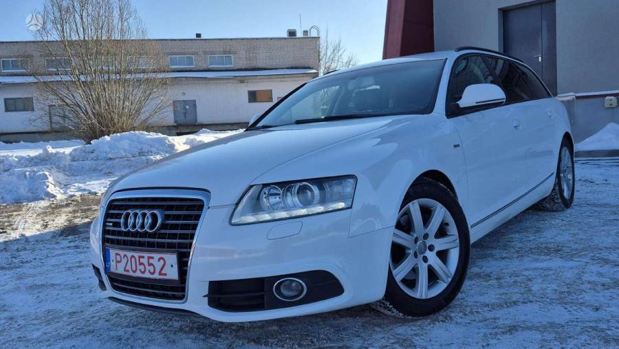 Balts Audi A6 2010 Utena, ar dzinēja tilpumu 2.70 L un nobraukumu 313 tūkst. km par 6150 €, foto 6 vietnē AUTOMOTO.COM.LV