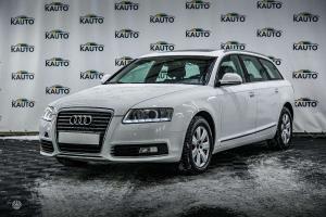 Balts Audi A6 2010 Kauņa, ar dzinēja tilpumu 2.70 L un nobraukumu 306 tūkst. km par 6890 €, foto  vietnē AUTOMOTO.COM.LV