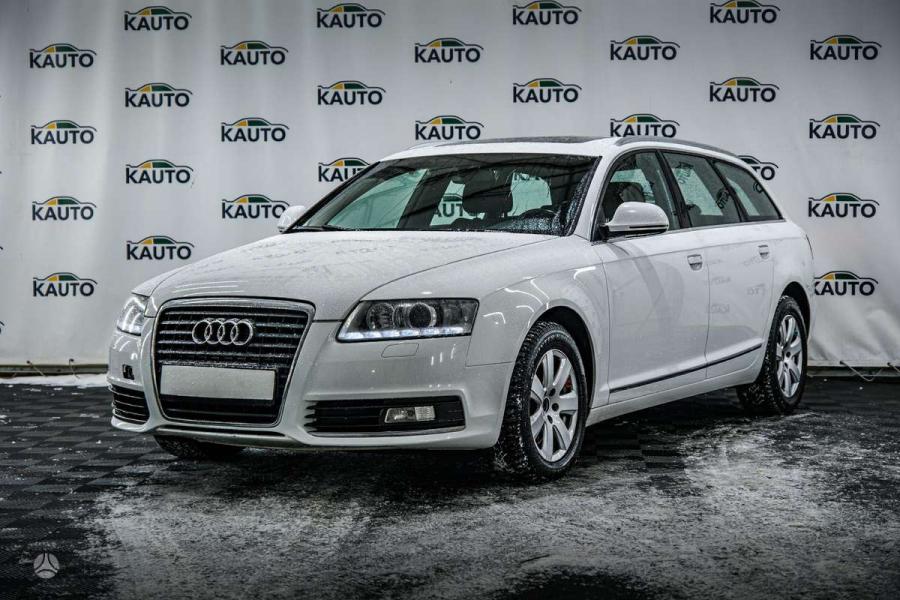 Balts Audi A6 2010 Kauņa, ar dzinēja tilpumu 2.70 L un nobraukumu 306 tūkst. km par 6890 €, foto 1 vietnē AUTOMOTO.COM.LV