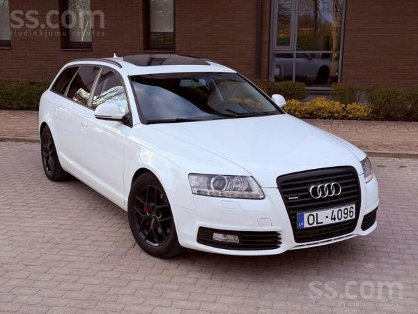 Белый Ауди А6 2010 в Талси, объемом двигателя 2.70 л и пробегом 257 тыс. км за 6690 €, фото 1 на AUTOMOTO.COM.LV