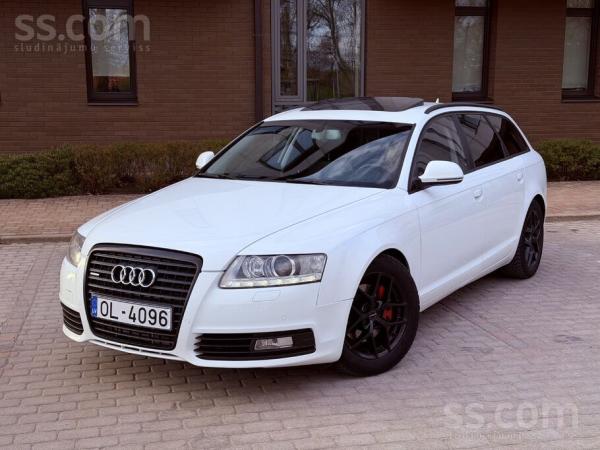 Белый Ауди А6 2010 в Талси, объемом двигателя 2.70 л и пробегом 257 тыс. км за 6690 €, фото 2 на AUTOMOTO.COM.LV