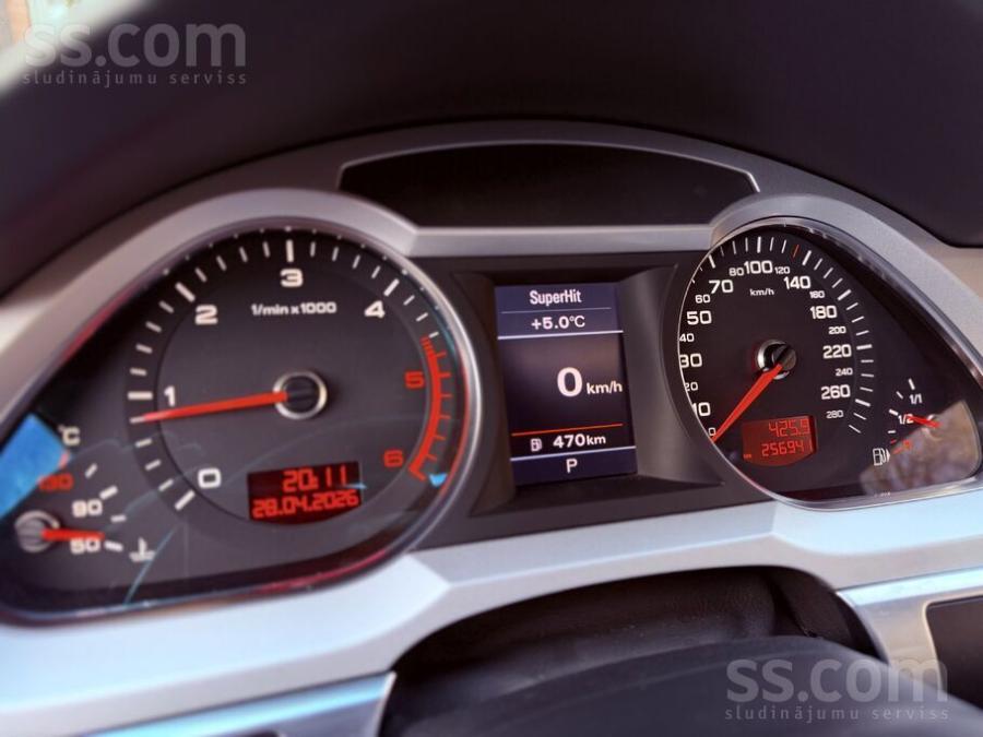 Белый Ауди А6 2010 в Талси, объемом двигателя 2.70 л и пробегом 257 тыс. км за 6690 €, фото 12 на AUTOMOTO.COM.LV