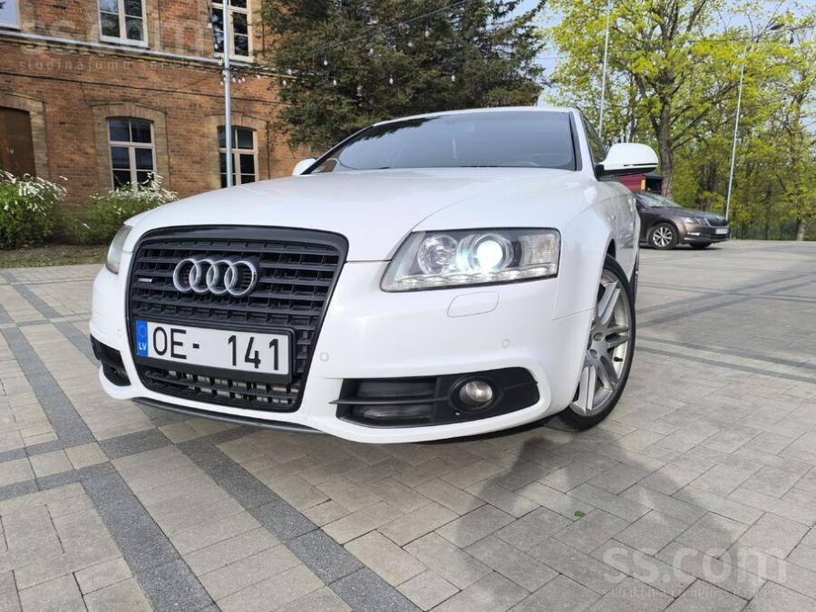 Balts Audi A6 2010 Rīga, ar dzinēja tilpumu 3.00 L un nobraukumu 274 tūkst. km par 6999 €, foto 4 vietnē AUTOMOTO.COM.LV