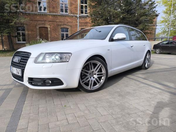 White Audi A6 2010 in Riga, with an engine capacity of 3.00 L and mileage of 274 thousand km for 6999 €, photo 1 on AUTOMOTO.COM.LV