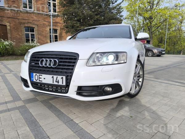 White Audi A6 2010 in Riga, with an engine capacity of 3.00 L and mileage of 274 thousand km for 6999 €, photo 3 on AUTOMOTO.COM.LV