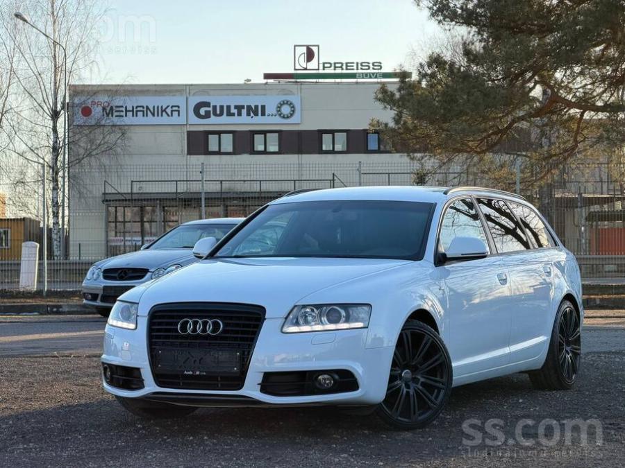 Белый Ауди А6 2010 в Рига, объемом двигателя 2.70 л и пробегом 0 тыс. км за 5590 €, фото 1 на AUTOMOTO.COM.LV