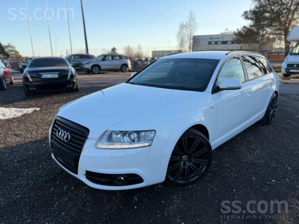 White Audi A6 2010 in Riga, with an engine capacity of 2.70 L and mileage of 0 thousand km for 5590 €, photo 8 on AUTOMOTO.COM.LV