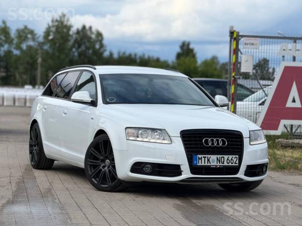 White Audi A6 2010 in Riga, with an engine capacity of 2.70 L and mileage of 0 thousand km for 5950 €, photo 1 on AUTOMOTO.COM.LV