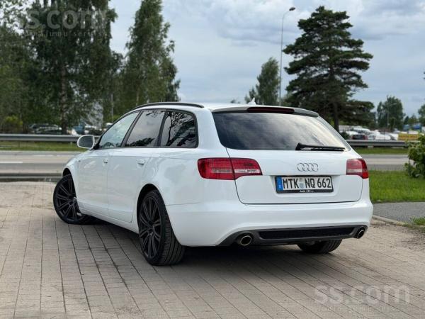 White Audi A6 2010 in Riga, with an engine capacity of 2.70 L and mileage of 0 thousand km for 5950 €, photo 2 on AUTOMOTO.COM.LV