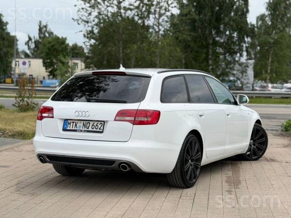 White Audi A6 2010 in Riga, with an engine capacity of 2.70 L and mileage of 0 thousand km for 5950 €, photo 4 on AUTOMOTO.COM.LV