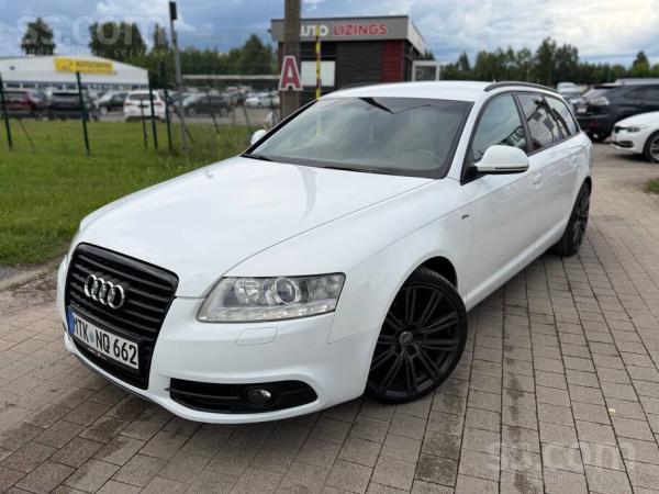 White Audi A6 2010 in Riga, with an engine capacity of 2.70 L and mileage of 0 thousand km for 5950 €, photo 5 on AUTOMOTO.COM.LV