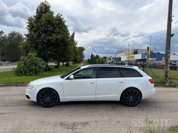 White Audi A6 2010 in Riga, with an engine capacity of 2.70 L and mileage of 0 thousand km for 5950 €, photo 6 on AUTOMOTO.COM.LV