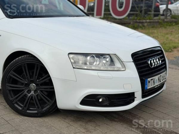 White Audi A6 2010 in Riga, with an engine capacity of 2.70 L and mileage of 0 thousand km for 5950 €, photo 9 on AUTOMOTO.COM.LV