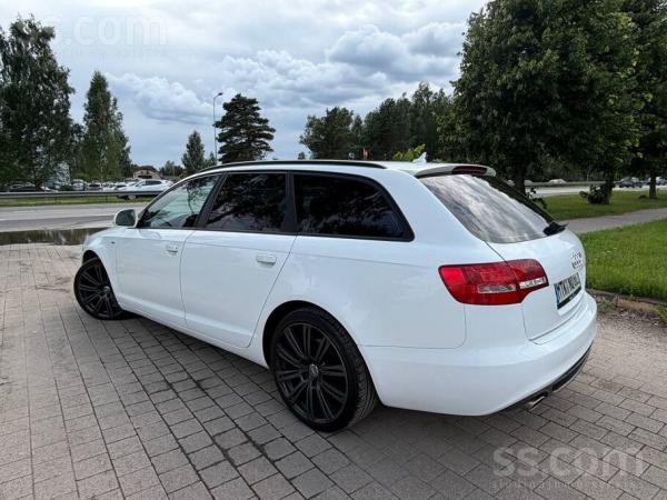 White Audi A6 2010 in Riga, with an engine capacity of 2.70 L and mileage of 0 thousand km for 5950 €, photo 10 on AUTOMOTO.COM.LV