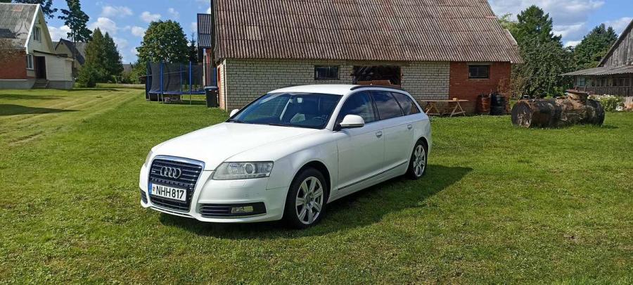 Balts Audi A6 2010 Rokiškis, ar dzinēja tilpumu 3.00 L un nobraukumu 310 tūkst. km par 5100 €, foto 1 vietnē AUTOMOTO.COM.LV