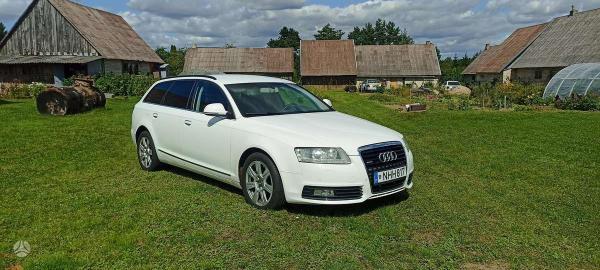 White Audi A6 2010 in Rokiskis, with an engine capacity of 3.00 L and mileage of 310 thousand km for 5100 €, photo 2 on AUTOMOTO.COM.LV