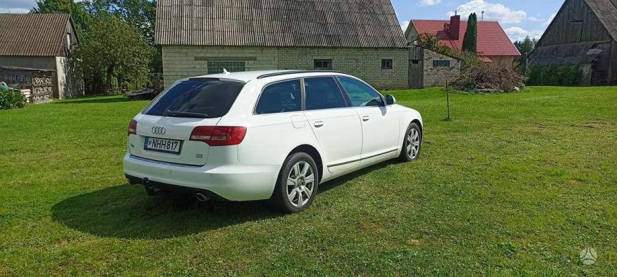 Balts Audi A6 2010 Rokiškis, ar dzinēja tilpumu 3.00 L un nobraukumu 310 tūkst. km par 5100 €, foto 5 vietnē AUTOMOTO.COM.LV
