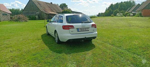White Audi A6 2010 in Rokiskis, with an engine capacity of 3.00 L and mileage of 310 thousand km for 5100 €, photo 5 on AUTOMOTO.COM.LV