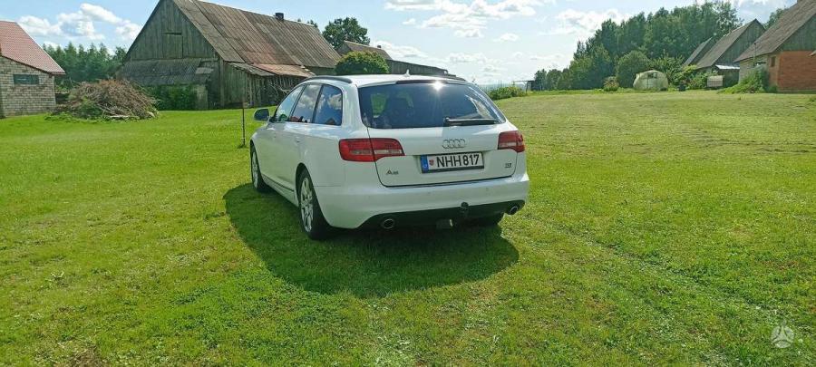 Balts Audi A6 2010 Rokiškis, ar dzinēja tilpumu 3.00 L un nobraukumu 310 tūkst. km par 5100 €, foto 6 vietnē AUTOMOTO.COM.LV