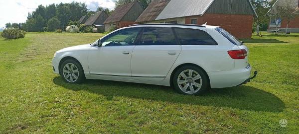 White Audi A6 2010 in Rokiskis, with an engine capacity of 3.00 L and mileage of 310 thousand km for 5100 €, photo 6 on AUTOMOTO.COM.LV
