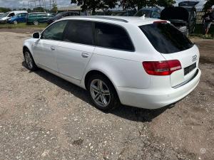 White Audi A6 2010 in Jurbarkas, with an engine capacity of 2.00 L and mileage of 300 thousand km for 3599 €, photo 8 on AUTOMOTO.COM.LV