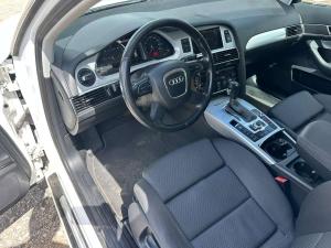 White Audi A6 2010 in Jurbarkas, with an engine capacity of 2.00 L and mileage of 300 thousand km for 3599 €, photo 11 on AUTOMOTO.COM.LV