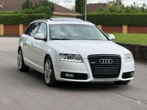 White Audi A6 2010 in Vilnius, with an engine capacity of 2.97 L and mileage of 282 thousand km for 6650 €, photo  on AUTOMOTO.COM.LV