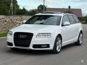 White Audi A6 2010 in Vilnius, with an engine capacity of 2.97 L and mileage of 282 thousand km for 6650 €, photo 3 on AUTOMOTO.COM.LV