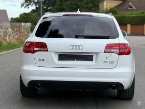 White Audi A6 2010 in Vilnius, with an engine capacity of 2.97 L and mileage of 282 thousand km for 6650 €, photo 6 on AUTOMOTO.COM.LV