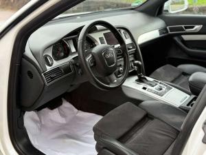 White Audi A6 2010 in Vilnius, with an engine capacity of 2.97 L and mileage of 282 thousand km for 6650 €, photo 13 on AUTOMOTO.COM.LV