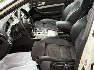 White Audi A6 2010 in Vilnius, with an engine capacity of 2.97 L and mileage of 282 thousand km for 6650 €, photo 14 on AUTOMOTO.COM.LV