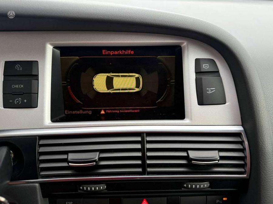 White Audi A6 2010 in Vilnius, with an engine capacity of 2.97 L and mileage of 282 thousand km for 6650 €, photo 20 on AUTOMOTO.COM.LV