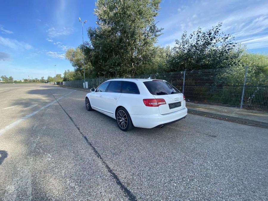 Balts Audi A6 2010 Marijampole, ar dzinēja tilpumu 3.00 L un nobraukumu 293 tūkst. km par 4500 €, foto 4 vietnē AUTOMOTO.COM.LV