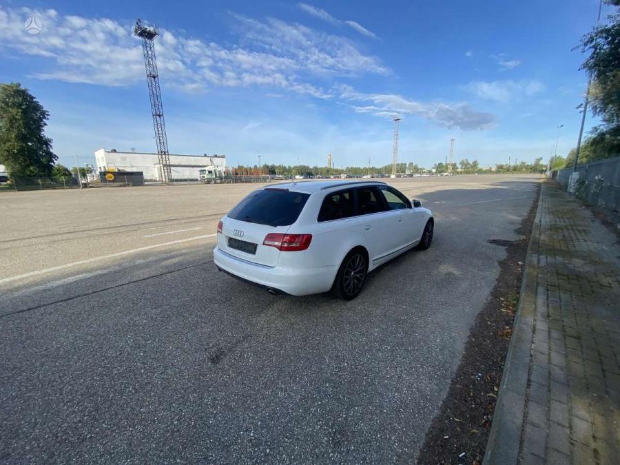 Balts Audi A6 2010 Marijampole, ar dzinēja tilpumu 3.00 L un nobraukumu 293 tūkst. km par 4500 €, foto 5 vietnē AUTOMOTO.COM.LV