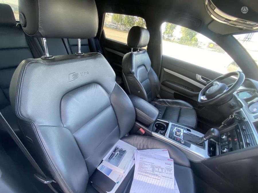 Balts Audi A6 2010 Marijampole, ar dzinēja tilpumu 3.00 L un nobraukumu 293 tūkst. km par 4500 €, foto 9 vietnē AUTOMOTO.COM.LV