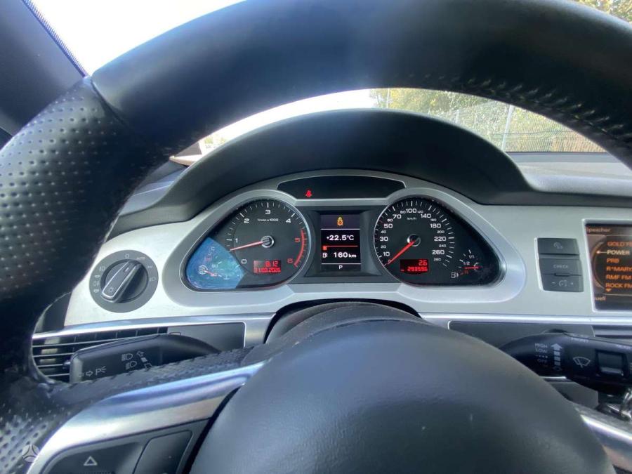 Balts Audi A6 2010 Marijampole, ar dzinēja tilpumu 3.00 L un nobraukumu 293 tūkst. km par 4500 €, foto 12 vietnē AUTOMOTO.COM.LV