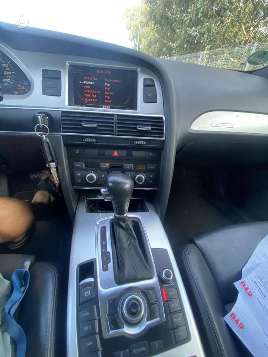 Balts Audi A6 2010 Marijampole, ar dzinēja tilpumu 3.00 L un nobraukumu 293 tūkst. km par 4500 €, foto 13 vietnē AUTOMOTO.COM.LV