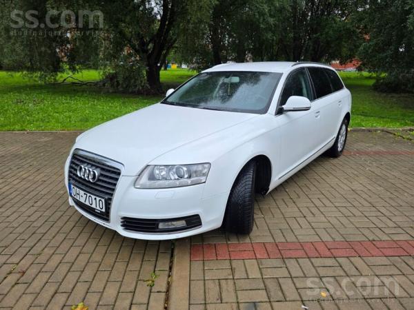 White Audi A6 2010 in Jelgava, with an engine capacity of 2.70 L and mileage of 294 thousand km for 4580 €, photo 1 on AUTOMOTO.COM.LV