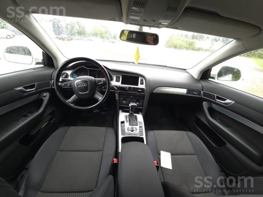 White Audi A6 2010 in Jelgava, with an engine capacity of 2.70 L and mileage of 294 thousand km for 4580 €, photo 9 on AUTOMOTO.COM.LV