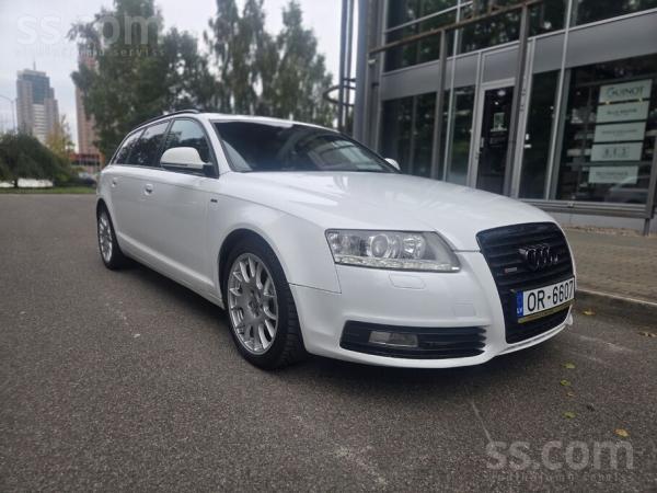 White Audi A6 2010 in Riga, with an engine capacity of 3.00 L and mileage of 0 thousand km for 5500 €, photo 3 on AUTOMOTO.COM.LV