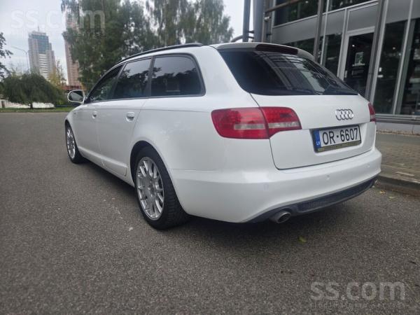 White Audi A6 2010 in Riga, with an engine capacity of 3.00 L and mileage of 0 thousand km for 5500 €, photo 4 on AUTOMOTO.COM.LV