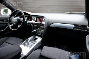 White Audi A6 2010 in Riga, with an engine capacity of 2.70 L and mileage of 306 thousand km for 6990 €, photo 6 on AUTOMOTO.COM.LV